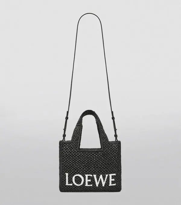 Loewe X Paula's Ibiza Small Font Tote Bag - Black