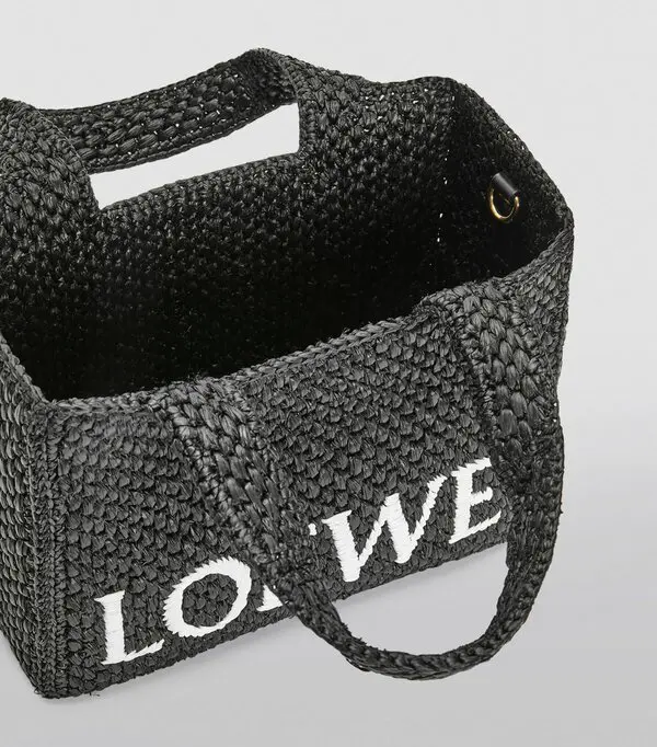 Loewe X Paula's Ibiza Small Font Tote Bag - Black