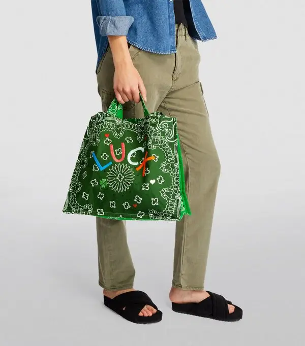 Call It By Your Name Medium Luck Tote Bag - Multi | Editorialist