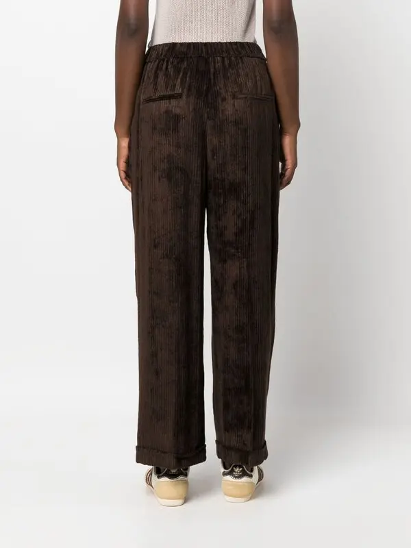 Peserico Corduroy Wide-leg Trousers