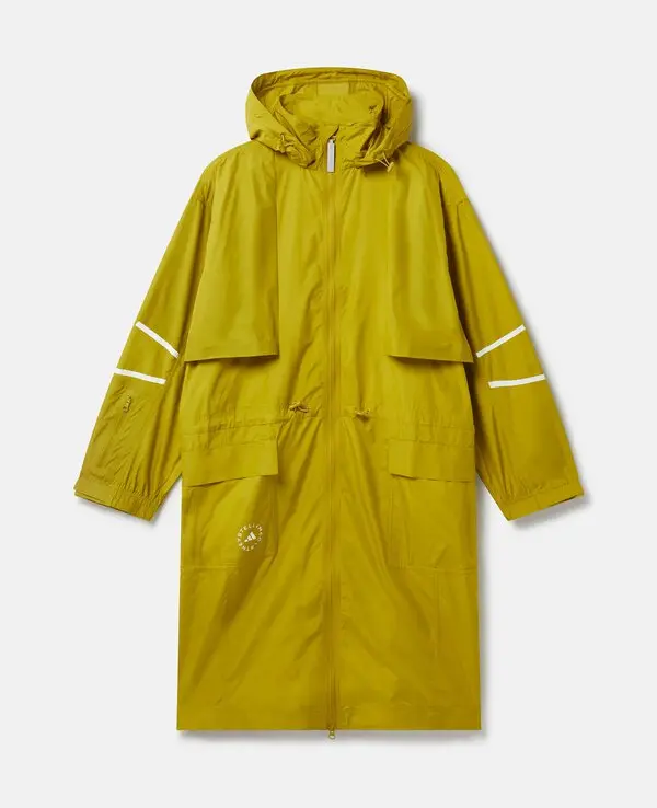 Stella McCartney Long Parka Coat - Pulse Olive
