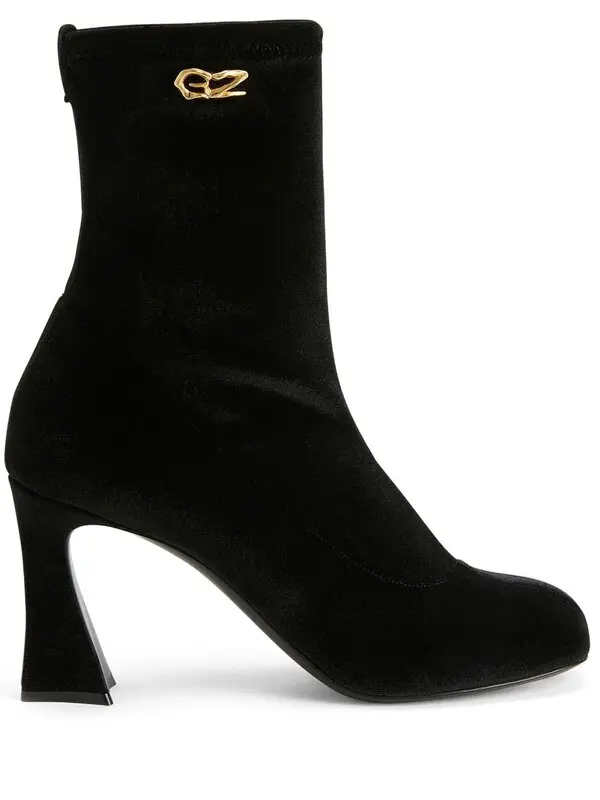 GIUSEPPE ZANOTTI Suede Ankle Boots - Black