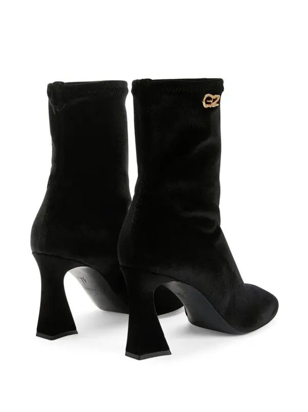 GIUSEPPE ZANOTTI Suede Ankle Boots - Black