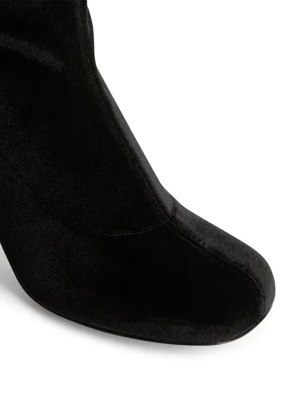 GIUSEPPE ZANOTTI Suede Ankle Boots - Black