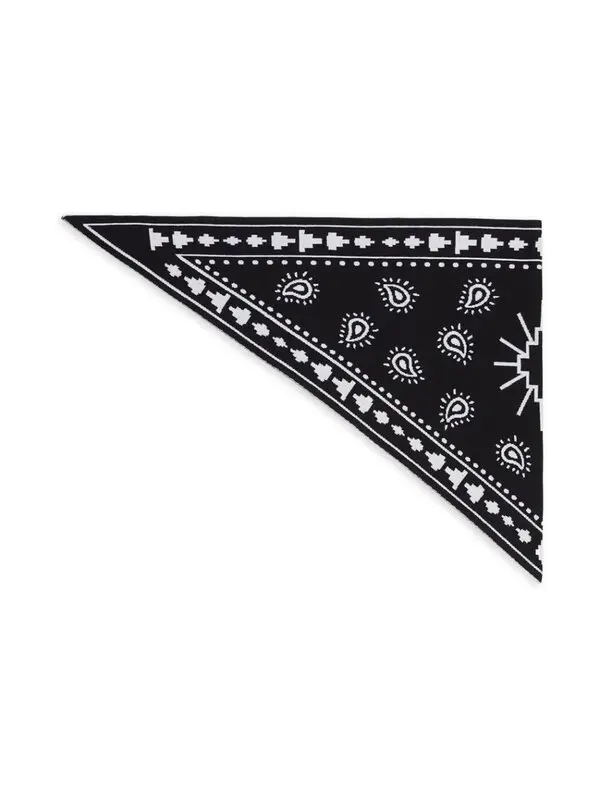 COUNTY OF MILAN Bandana Knitted Scarf