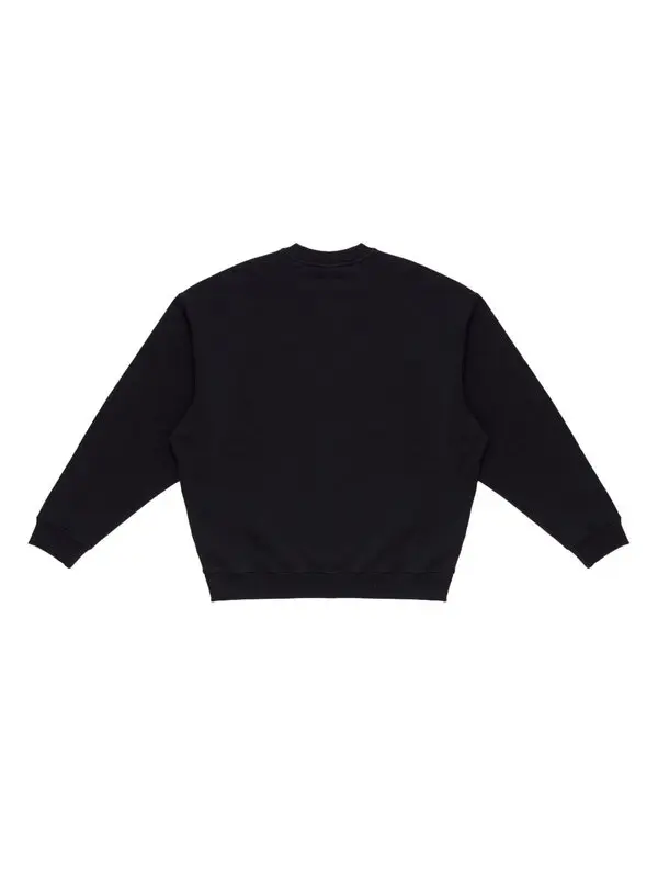 COUNTY OF MILAN Optical Cross Cotton Sweatshirt