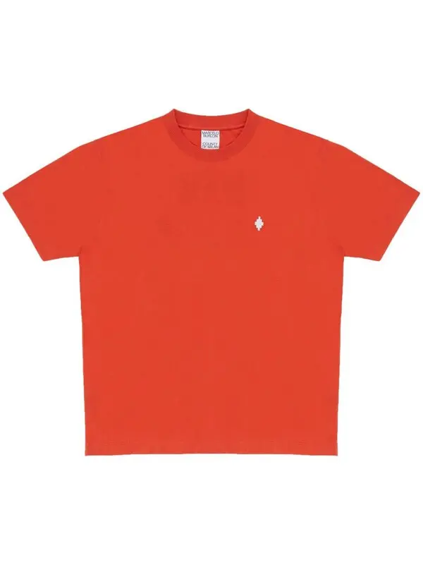 COUNTY OF MILAN Cross Short-sleeve Cotton T-shirt