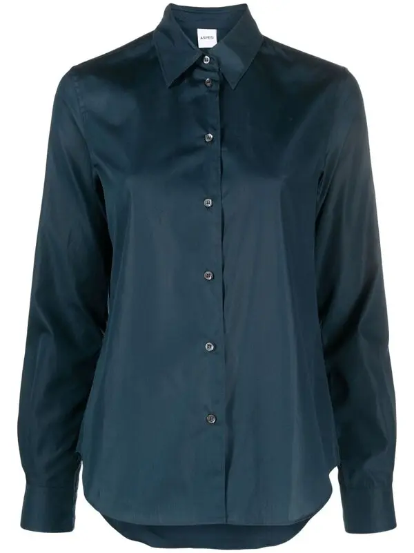 Aspesi Long-sleeved Button-up Shirt