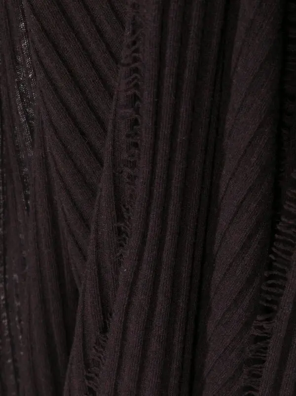 Faliero Sarti Knitted Virgin Wool-cashmere Blend Scarf