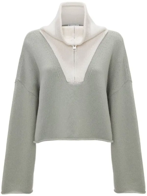 JW Anderson Logo-patch Long-sleeve Jumper