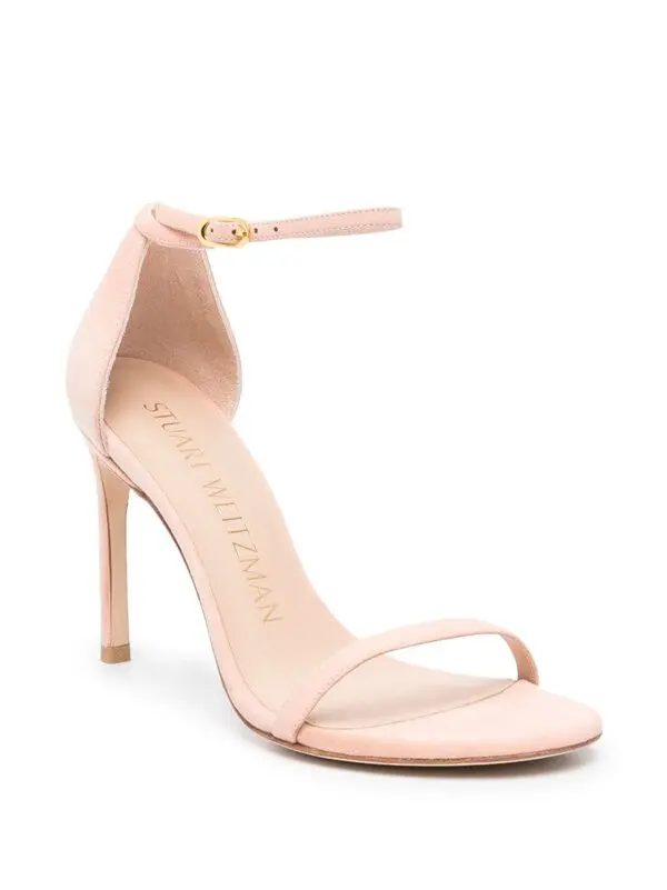 STUART WEITZMAN Nudistsong 105mm Sandals - Neutrals