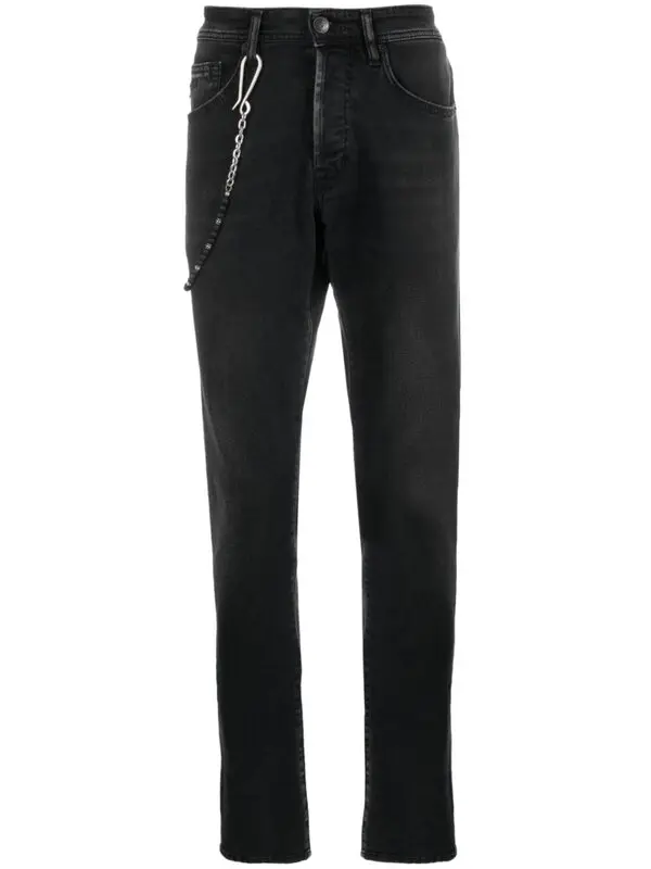 TRAMAROSSA Chain-detail Slim-fit Jeans