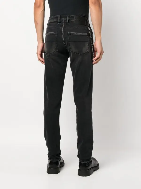 TRAMAROSSA Chain-detail Slim-fit Jeans