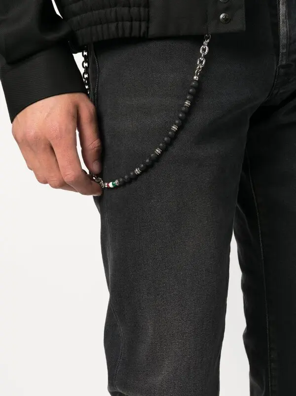 TRAMAROSSA Chain-detail Slim-fit Jeans