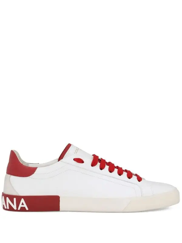Dolce & Gabbana Portofino Low-top Sneakers - White