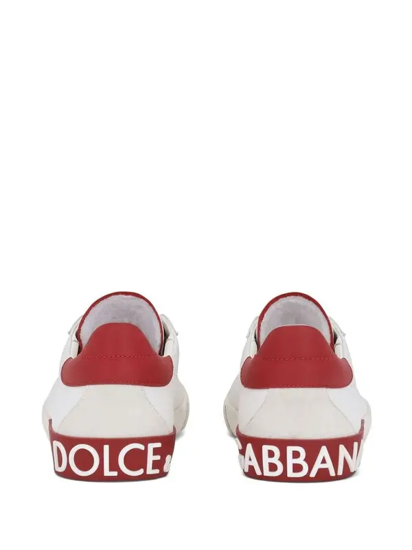 Dolce & Gabbana Portofino Low-top Sneakers - White