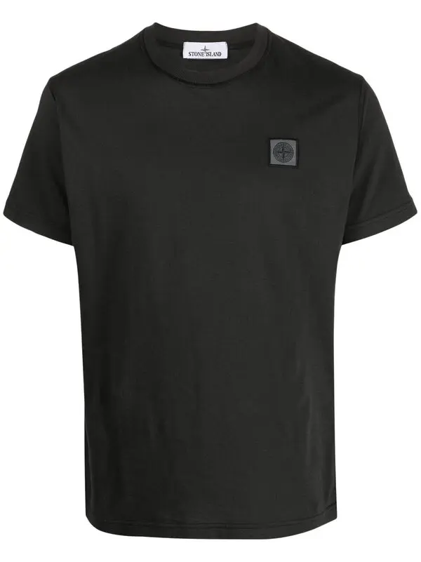 Stone Island Compass-patch Cotton T-shirt