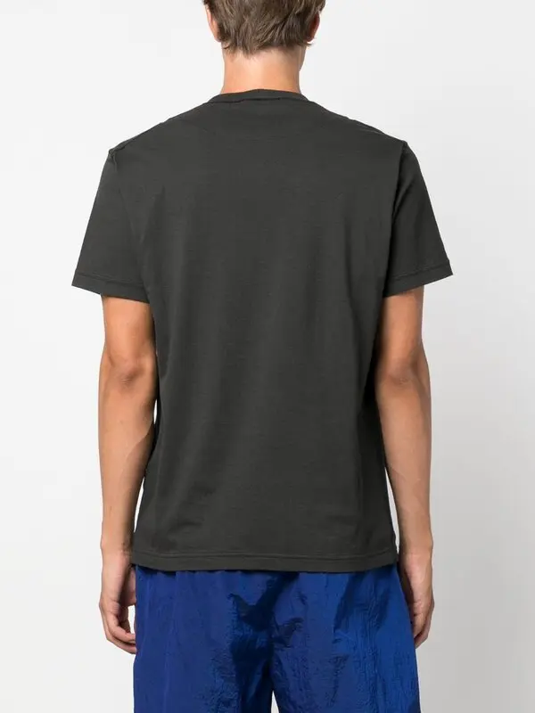 Stone Island Compass-patch Cotton T-shirt