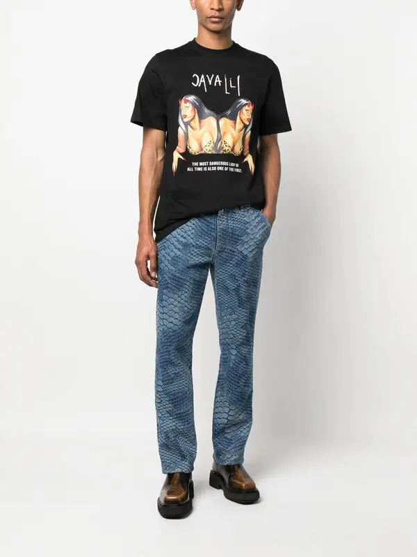 Roberto Cavalli Graphic-print T-shirt