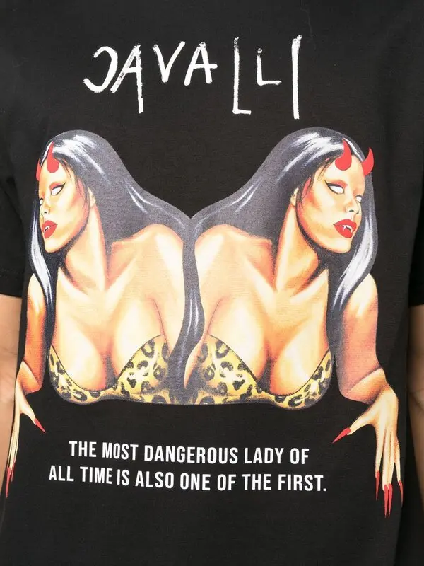 Roberto Cavalli Graphic-print T-shirt