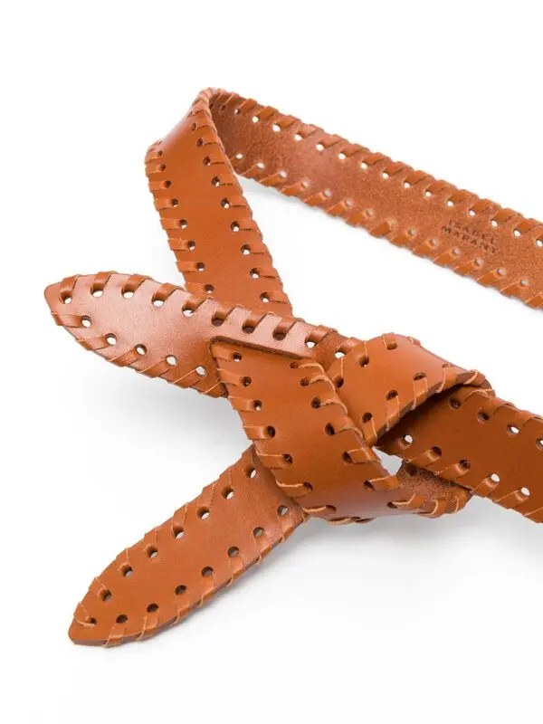 Isabel Marant Étoile Lecce Leather Belt - Neutrals