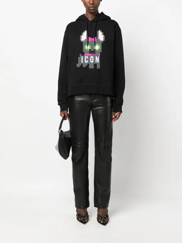 Dsquared2 Icon Hilde Cotton Hoodie