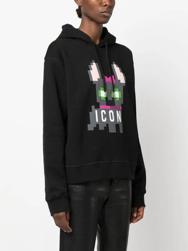 Dsquared2 Icon Hilde Cotton Hoodie