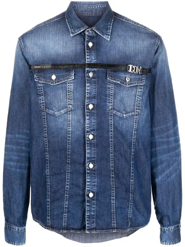 Dsquared2 Faded Denim Shirt