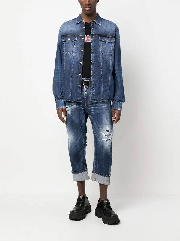Dsquared2 Faded Denim Shirt