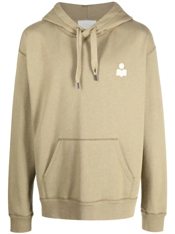 MARANT Matte Hoodie - Green