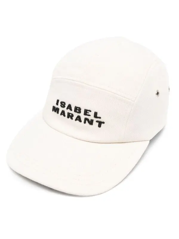 Isabel Marant Tedji Logo-embroidered Baseball Cap - Neutrals