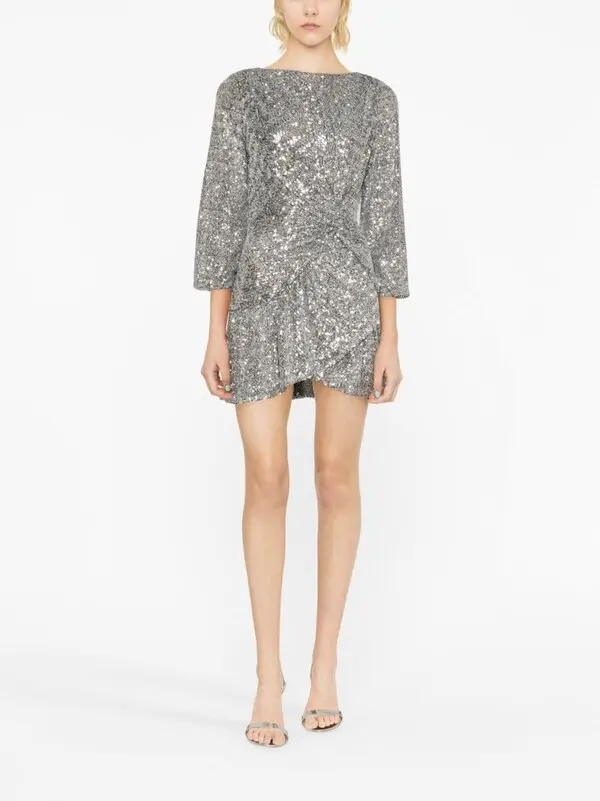 Maje Sequin-embellished Minidress