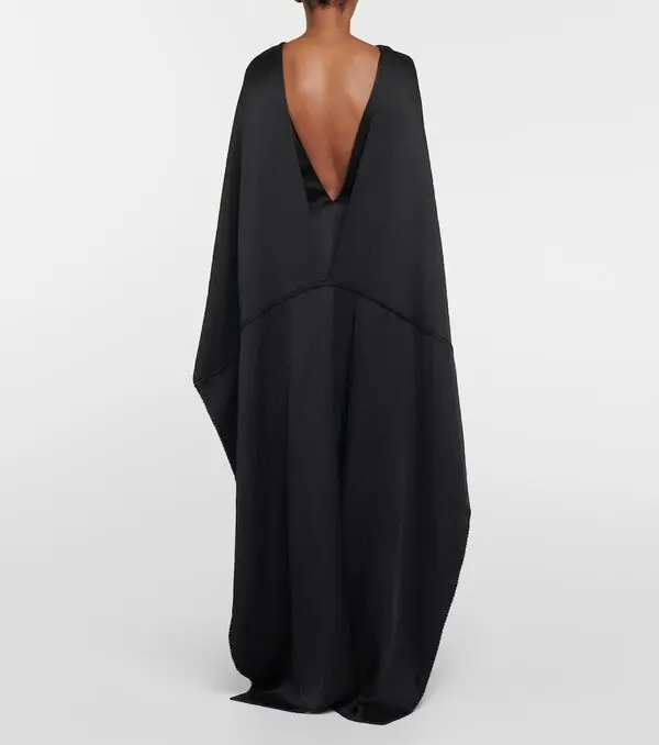 Gabriela Hearst Hunter Caped Gown