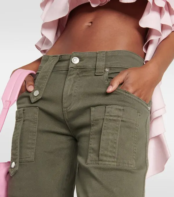 Blumarine Low-rise Cargo Pants