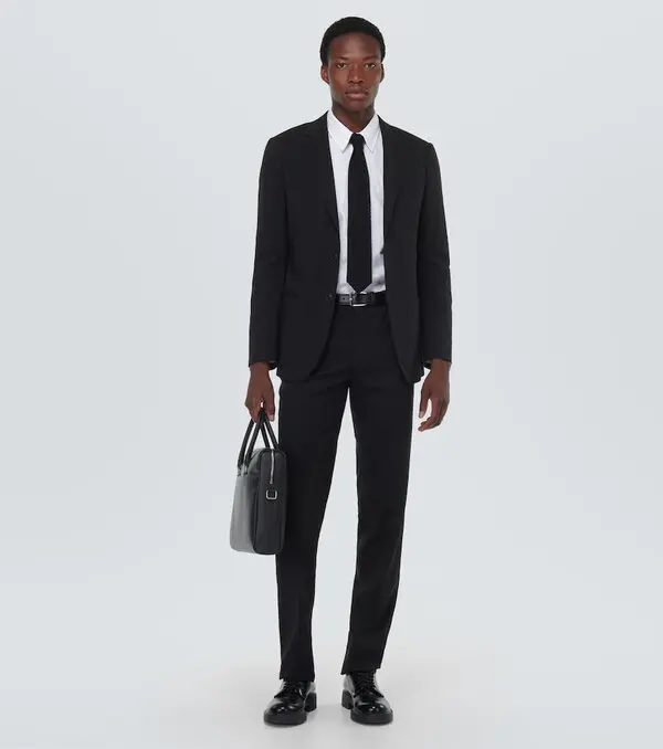 Giorgio Armani Wool Suit - Black