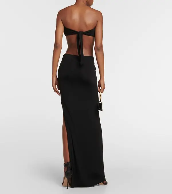 LOUISA BALLOU Long Carve Maxi Dress