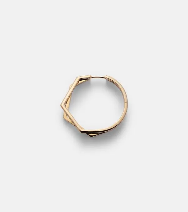 REPOSSI Antifer 18kt Rose Gold Single Earring With Diamonds - Metallic