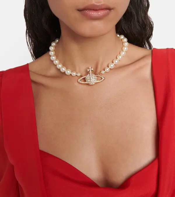 VIVIENNE WESTWOOD Orb Choker - Gold