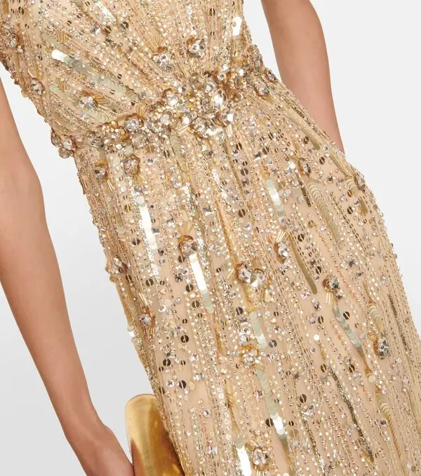 Jenny Packham Embellished Gown