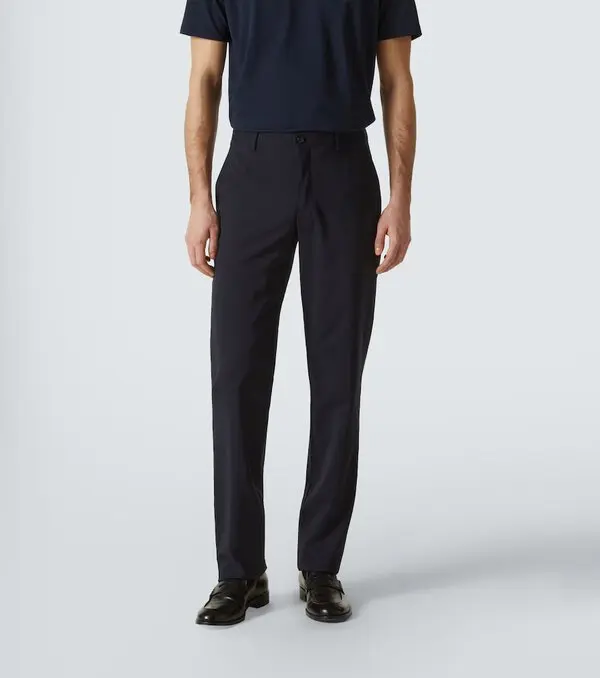 Giorgio Armani Wool Suit - Blue