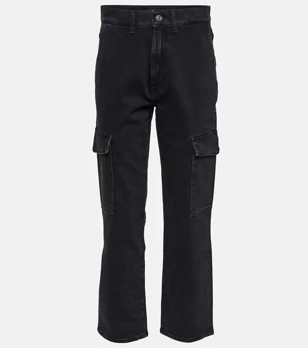 7 For All Mankind Logan Cargo Cropped Jeans