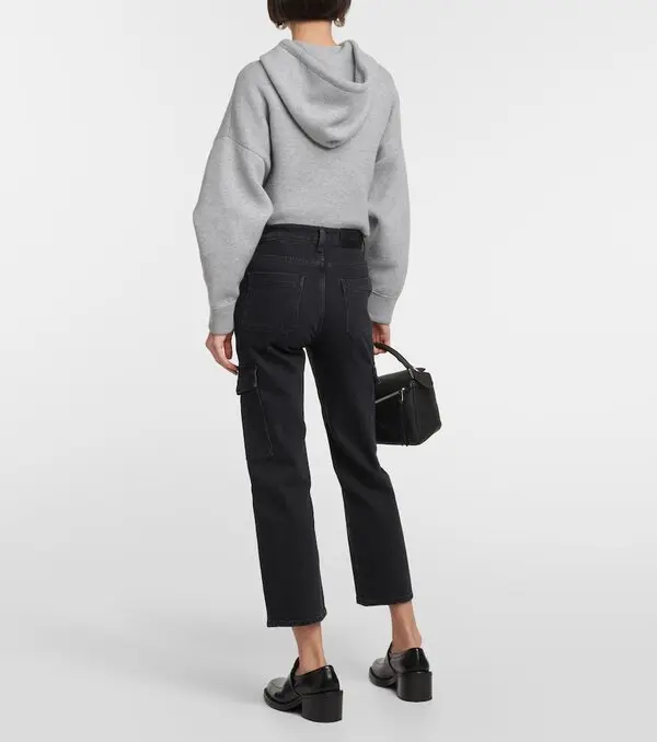 7 For All Mankind Logan Cargo Cropped Jeans