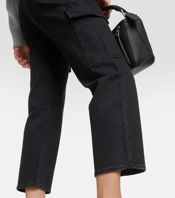 7 For All Mankind Logan Cargo Cropped Jeans