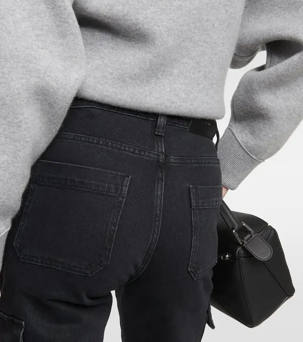 7 For All Mankind Logan Cargo Cropped Jeans