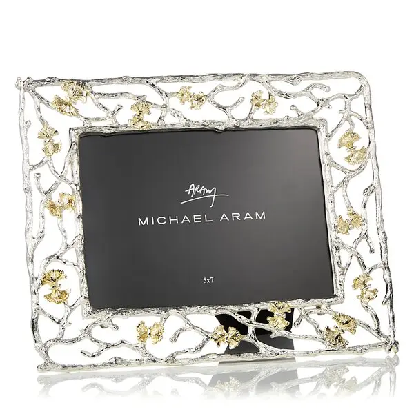 Michael Aram Butterfly Ginkgo Luxe Frame, 5 X 7 Exclusive - Nickeltone/goldplate
