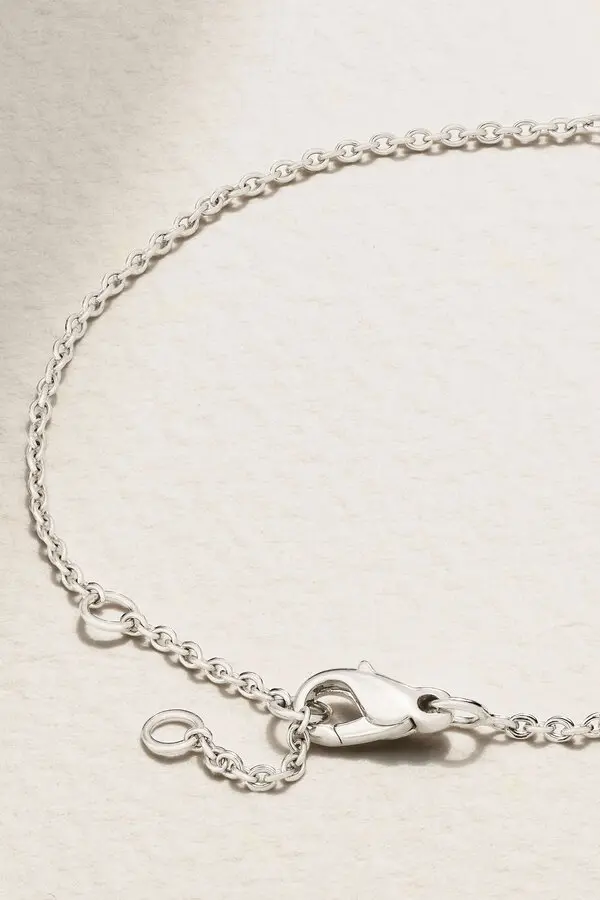 DE BEERS LONDON 18-karat White Diamond Bracelet