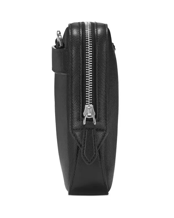 Montblanc Sartorial Leather Mini Messenger Bag - Black