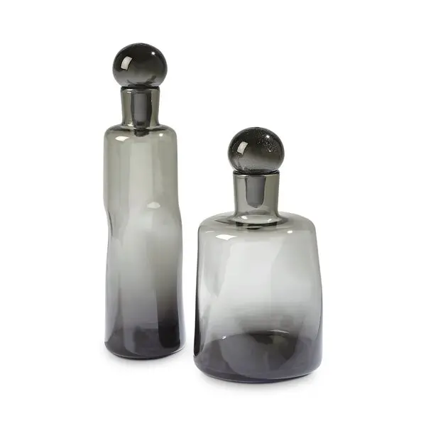 Global Views Tall Pinched Decanter