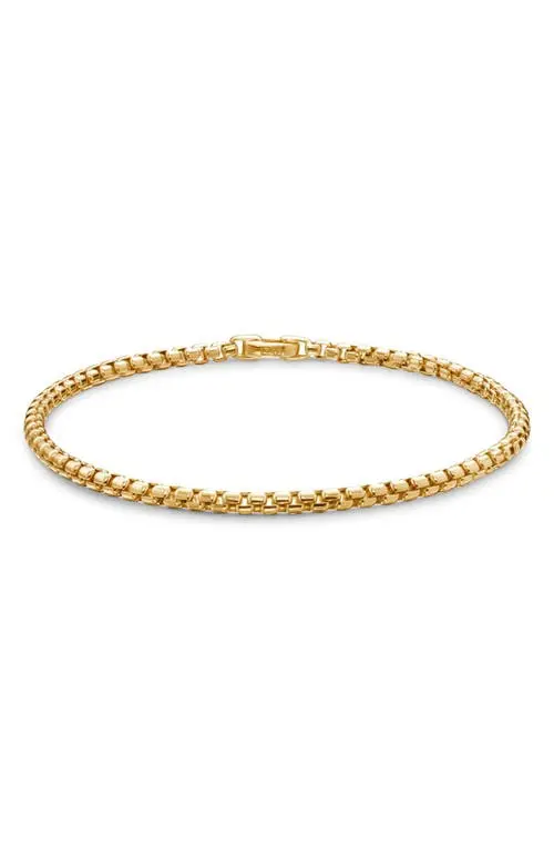 David Yurman Bel Aire Chain Bracelet - 18k Yellow Gold