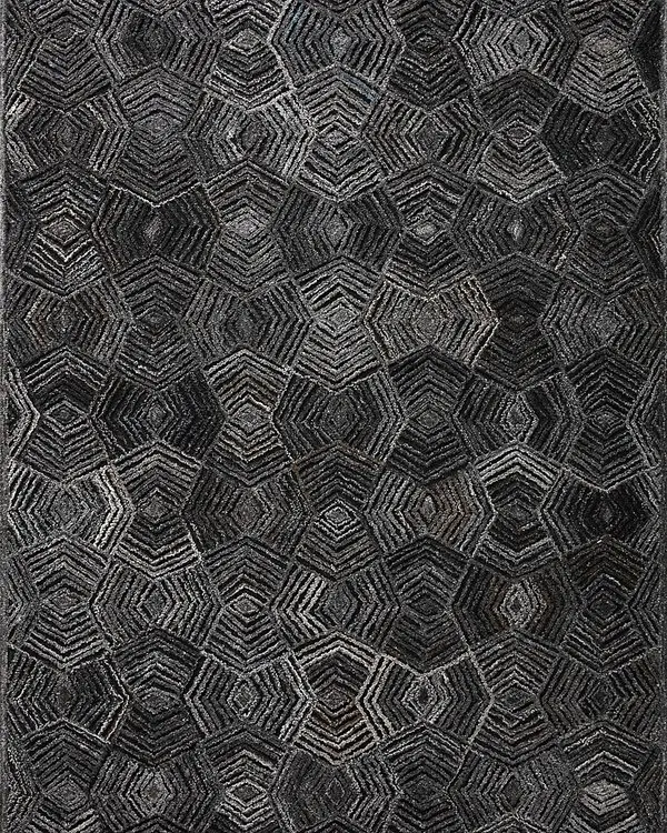 LOLOI Prescott Pre-01 Area Rug, 5' X 7'6 - Black